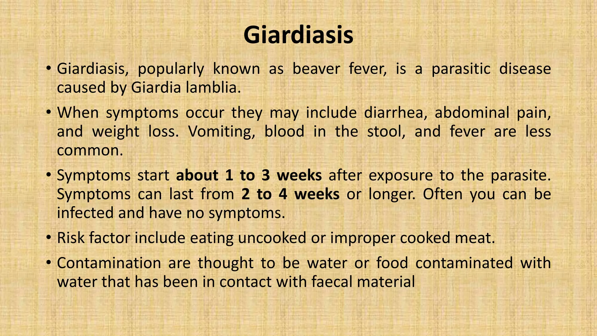 Meat Borne Diseases | PPTX
