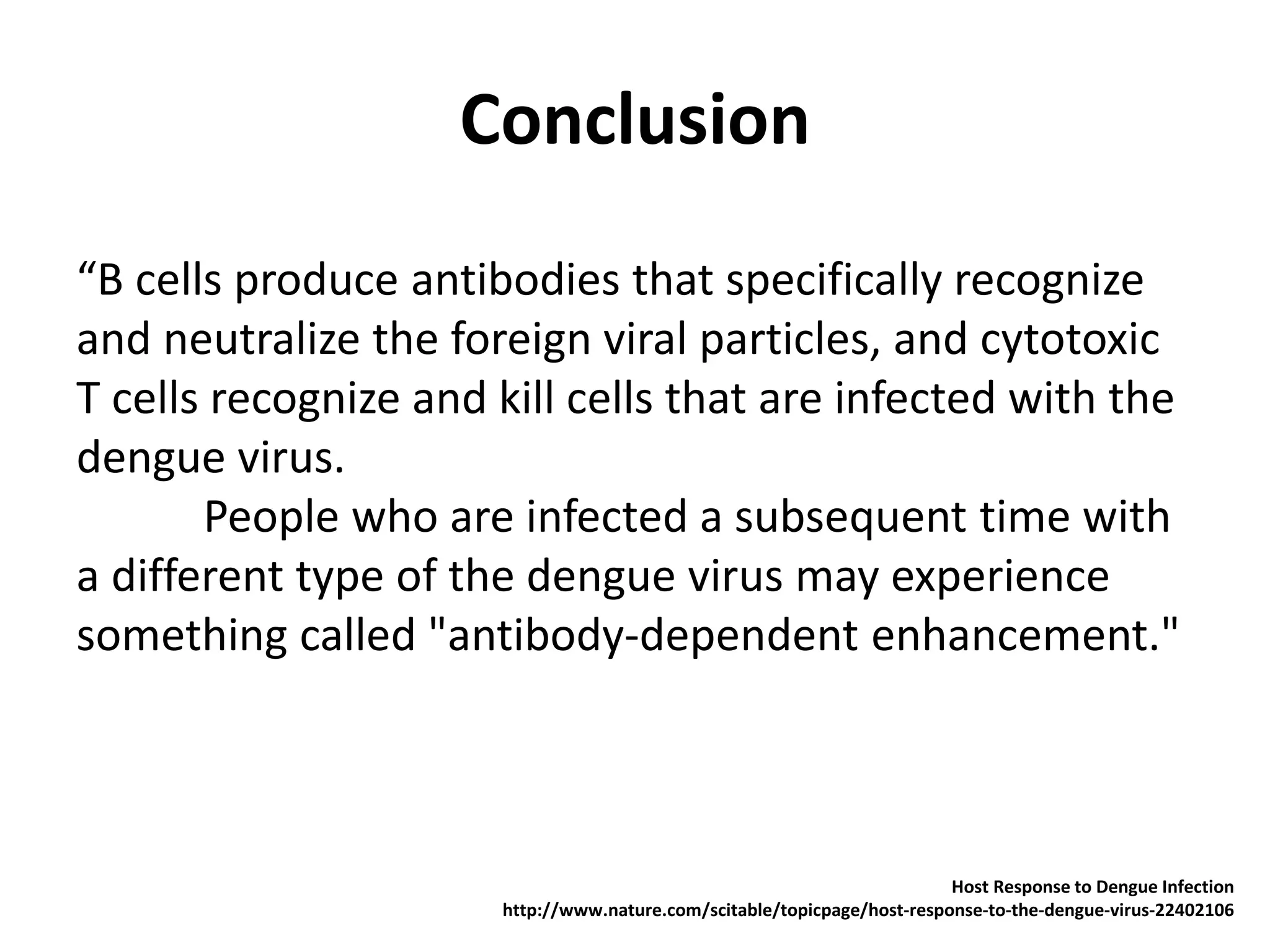 Pathobiology of dengue virus infection | PPTX