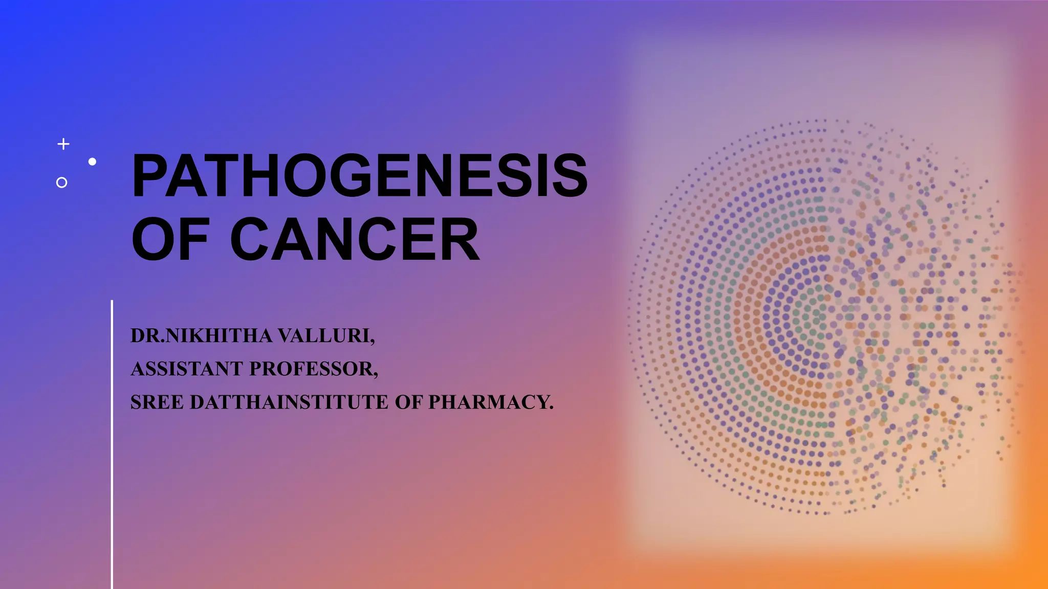 Pathogenesis of cancer | PPTX