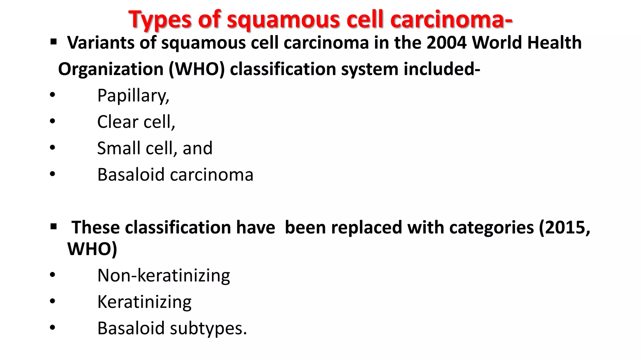 Pathology case presentation with discussion, squamous cell carcinoma ...