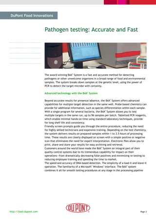 Pathogen Detecion | PDF