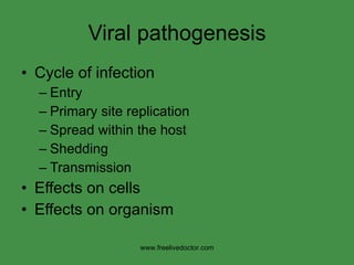 Pathogenesis Virus | PPT