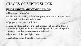 SEPTIC SHOCK- PATHOGENESIS, CLINICAL FEATURES AND MANAGEMENT.pptx