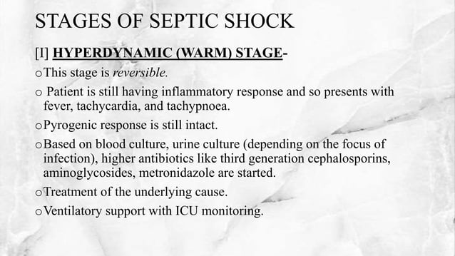 SEPTIC SHOCK- PATHOGENESIS, CLINICAL FEATURES AND MANAGEMENT.pptx