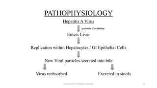 Pathogenesis and management of viral hepatitis | PPTX