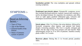 Pathogenesis and management of viral hepatitis | PPTX