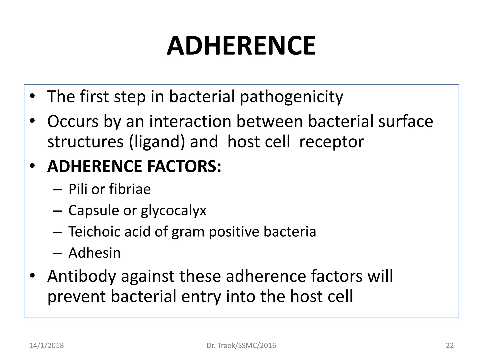 Pathogenesis i bacterial virulence factors | PPTX
