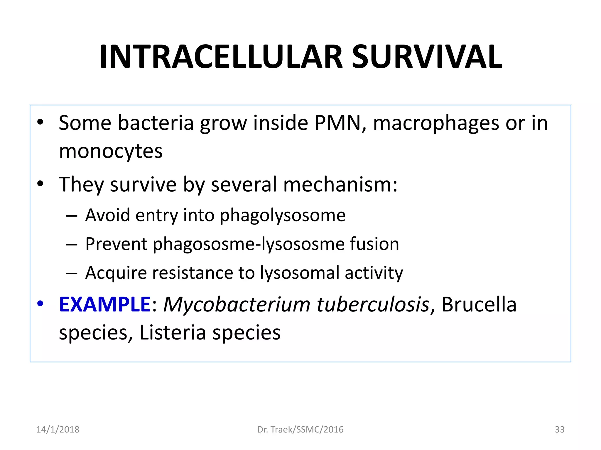 Pathogenesis i bacterial virulence factors | PPTX