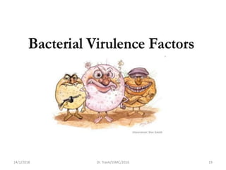 Pathogenesis i bacterial virulence factors | PPTX