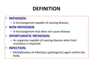 Pathogenesis i bacterial virulence factors | PPTX