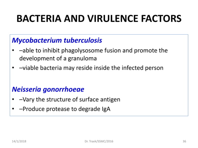 Pathogenesis i bacterial virulence factors | PPTX