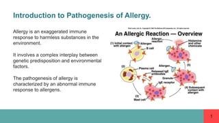 Pathogenesis Of Allergy reaction and prevention | PPT