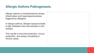 Pathogenesis Of Allergy reaction and prevention | PPTX