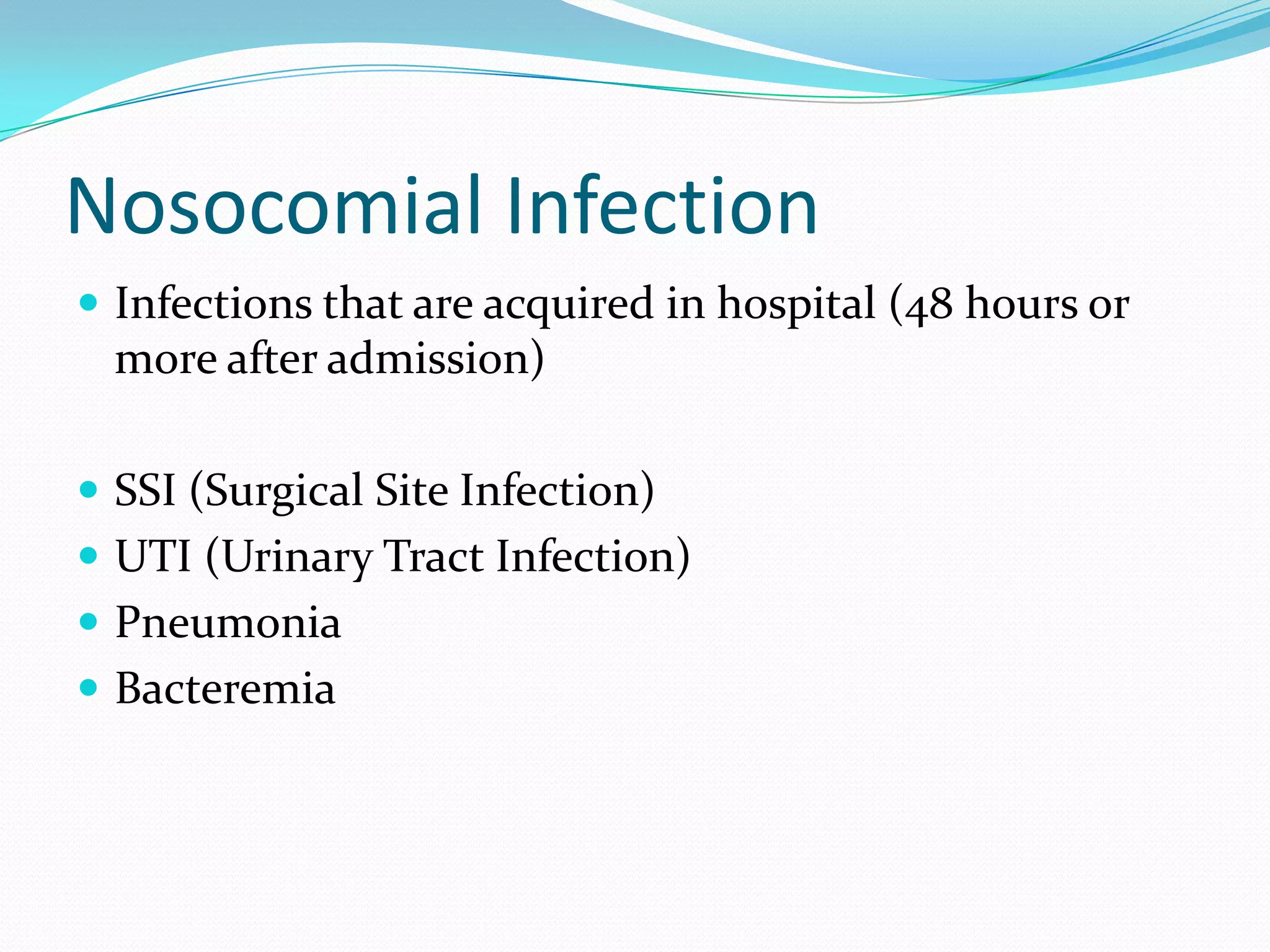 Pathogenesis of bacterial infection and nosocomial infection | PPTX