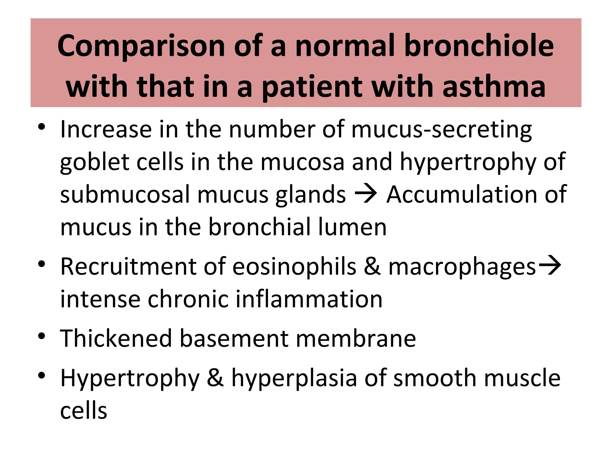 Pathogenesis of bronchial asthma | PPT