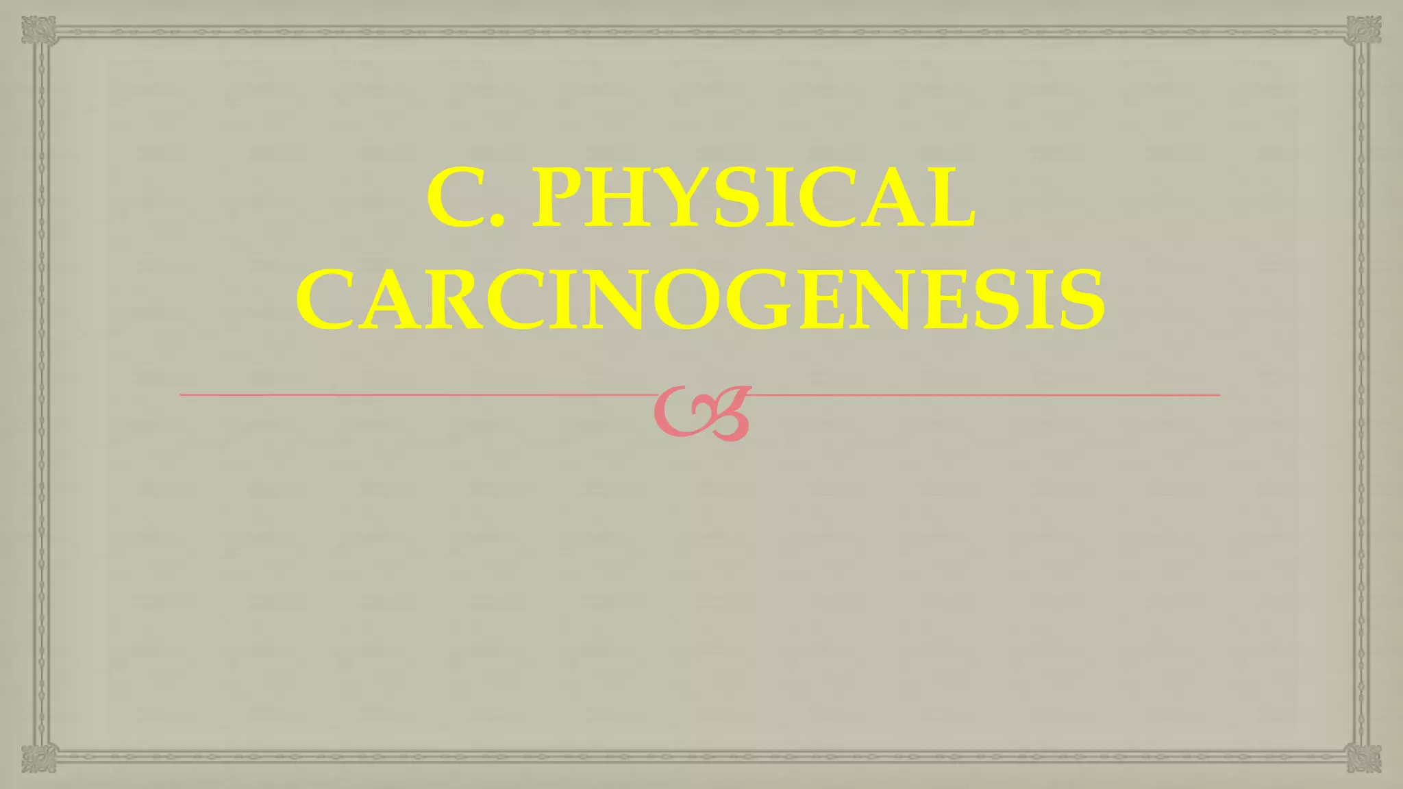 Pathogenesis of cancer | PPTX