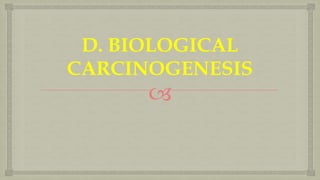 Pathogenesis of cancer | PPTX