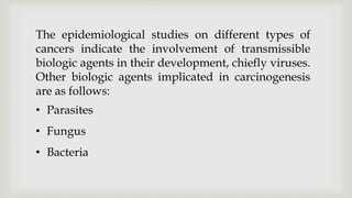 Pathogenesis of cancer | PPTX