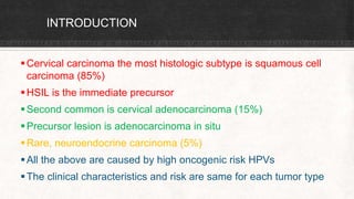 Pathogenesis of carcinoma cervix | PPT