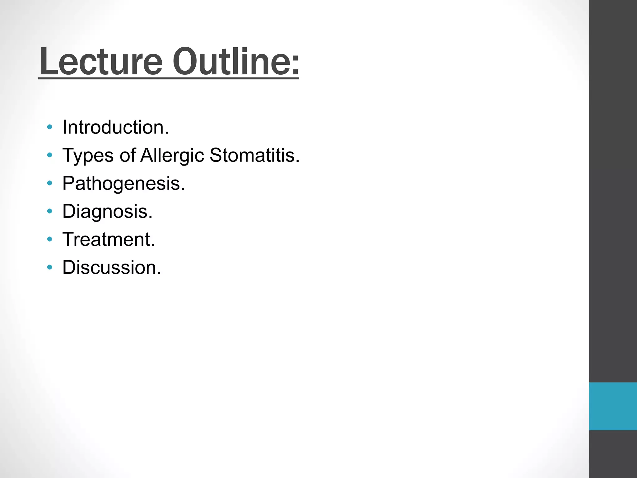 Pathogenesis of contact stomatitis | PPTX