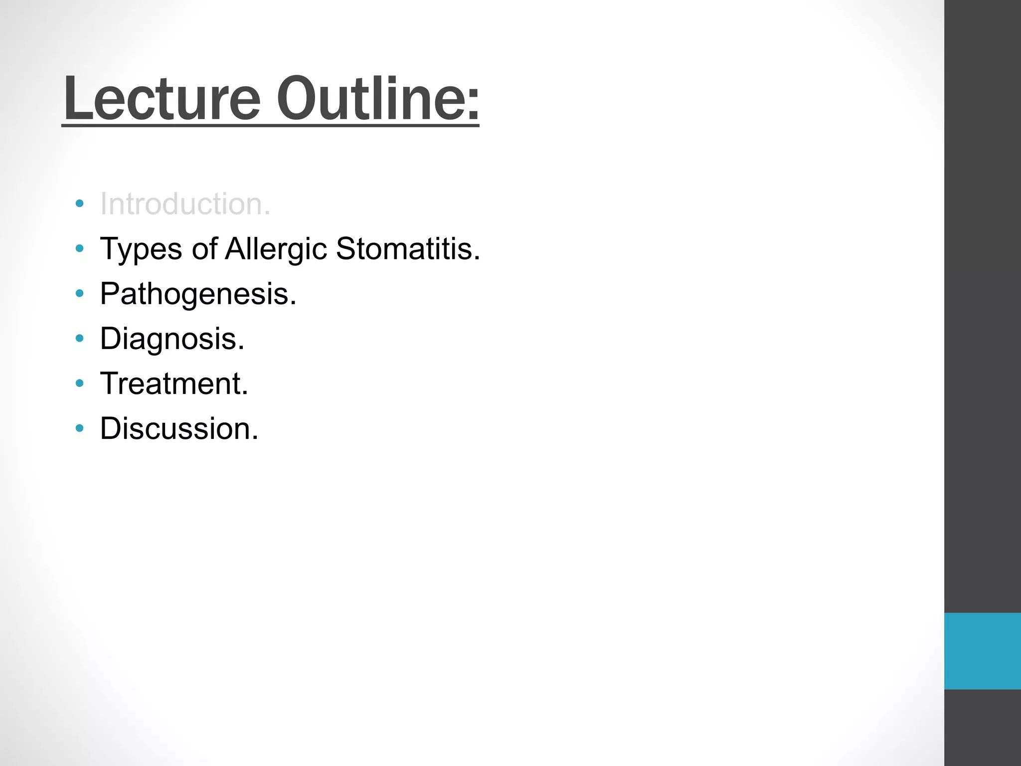 Pathogenesis of contact stomatitis | PPTX