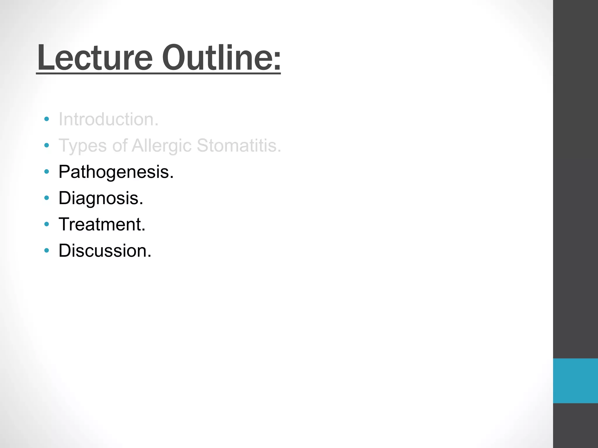 Pathogenesis of contact stomatitis | PPTX