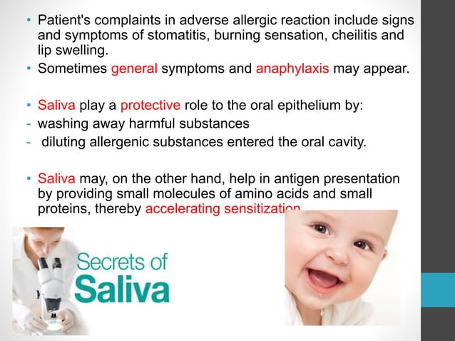Pathogenesis of contact stomatitis | PPTX