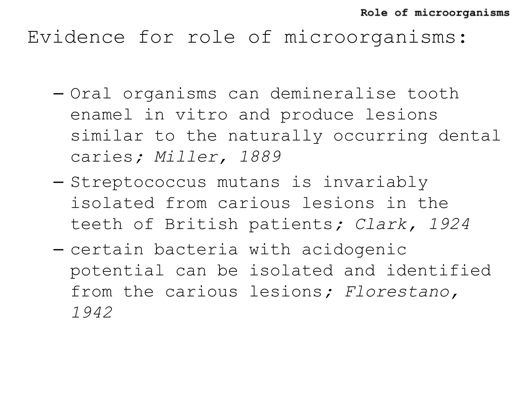 Pathogenesis of dental caries | PPSX