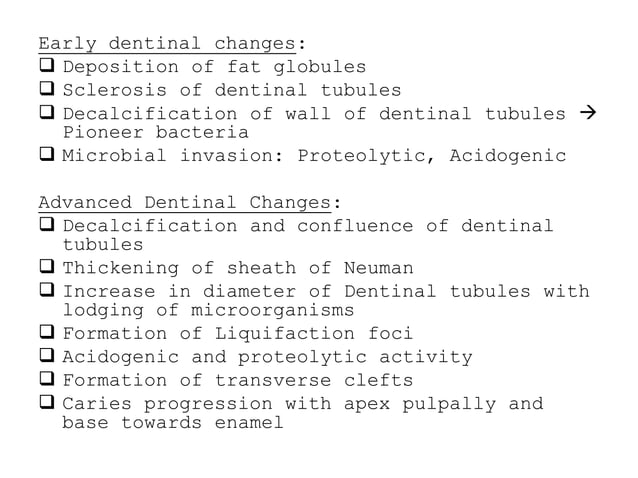 Pathogenesis of dental caries | PPSX | Dental Health | Diseases and ...