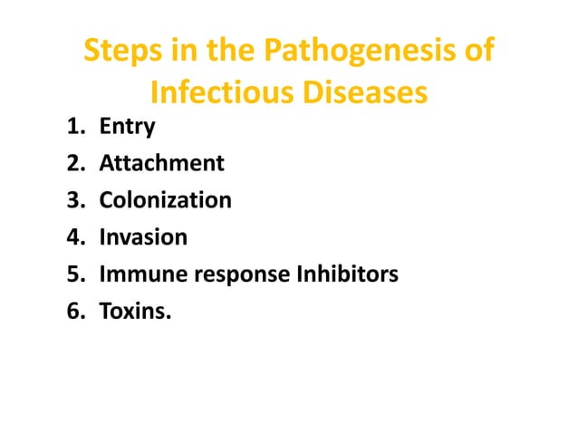 pathogenesis of disease common diseases and its progress | PPTX