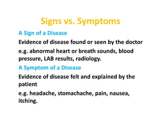 pathogenesis of disease common diseases and its progress | PPTX