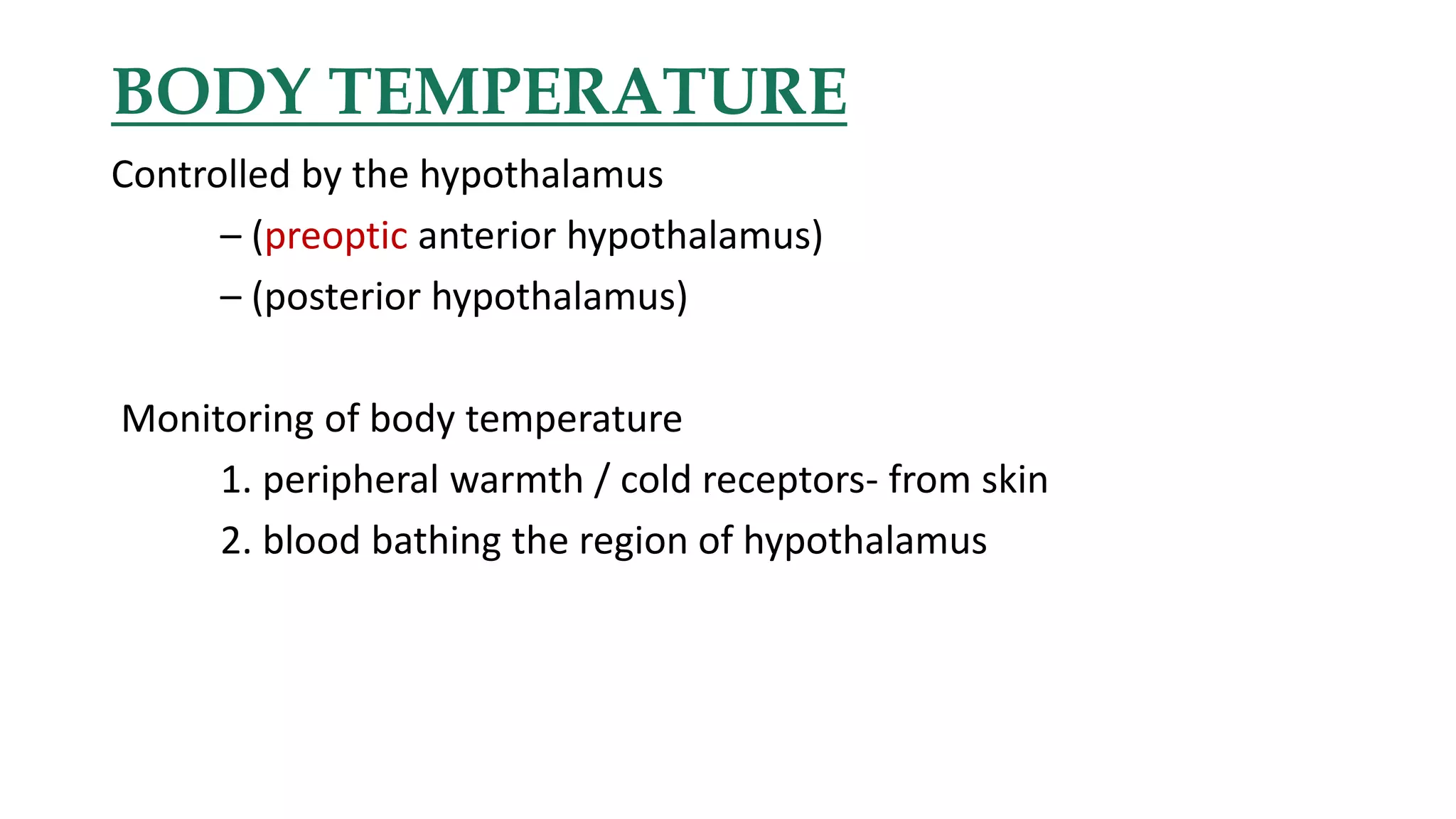 Pathogenesis of fever | PPTX
