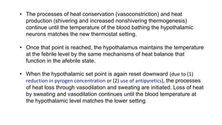 Pathogenesis of fever | PPTX