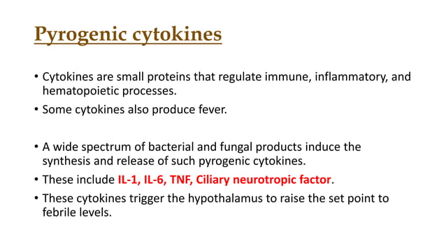 Pathogenesis of fever | PPTX | Infectious Diseases | Diseases and ...