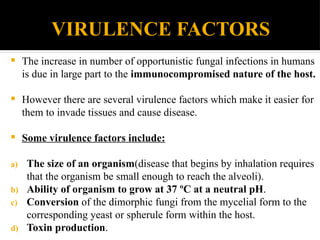 THE PATHOGENESIS OF FUNGAL INFECTIONS.pptx