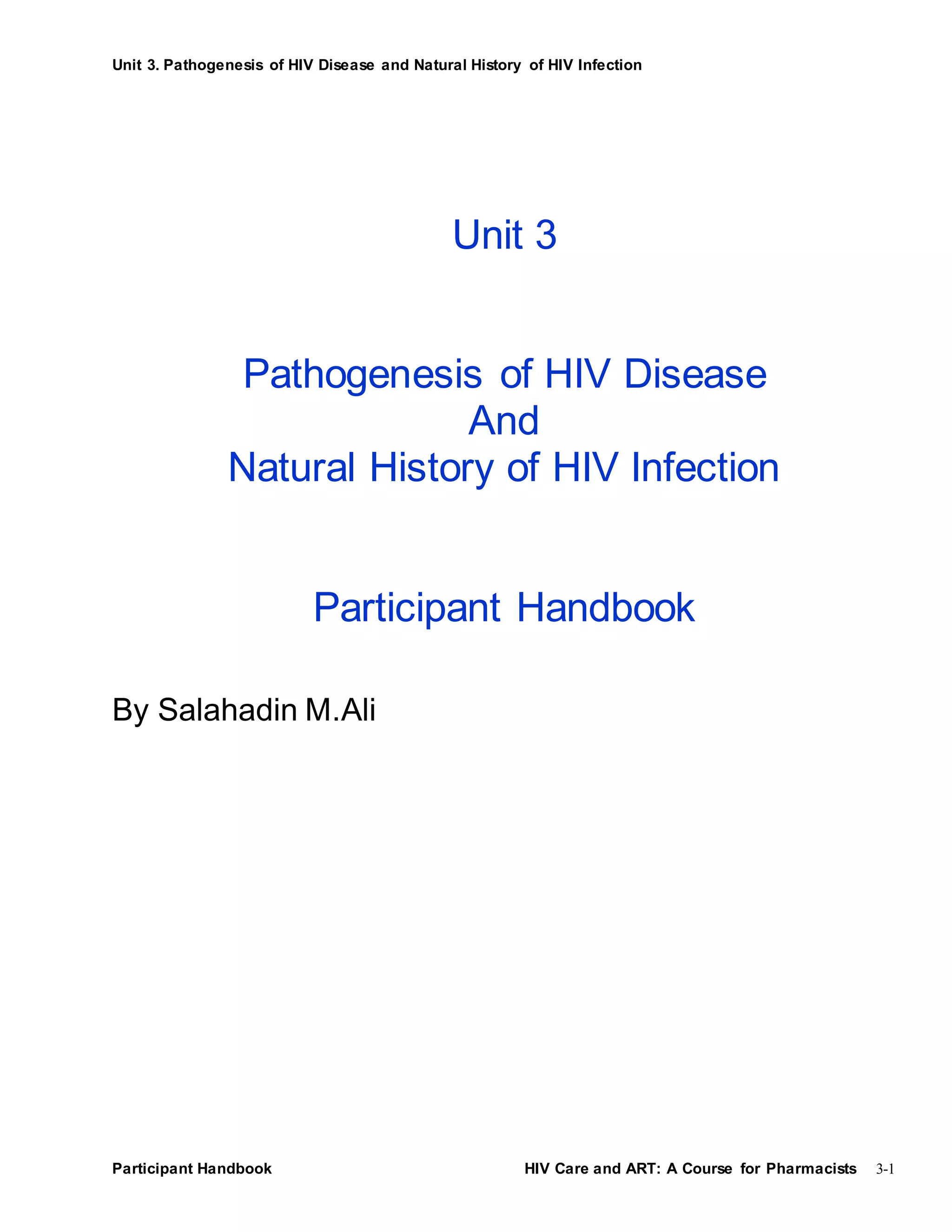 Pathogenesis of HIV Disease - PH.docx