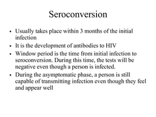 HIV INFECTION/AIDS - introduction, types | PDF