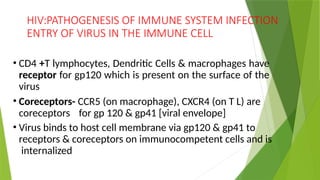 Pathogenesis of HIV infection & AIDS.pptx