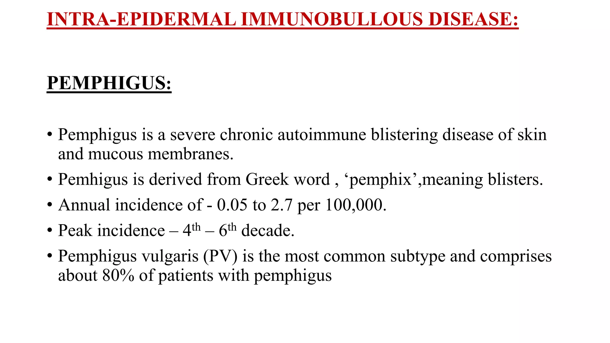 PATHOGENESIS OF IMMUNOBULLOUS DISORDERS AND UPDATES copy.pptx