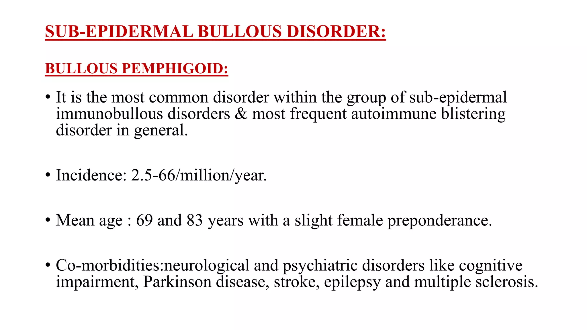 PATHOGENESIS OF IMMUNOBULLOUS DISORDERS AND UPDATES copy.pptx