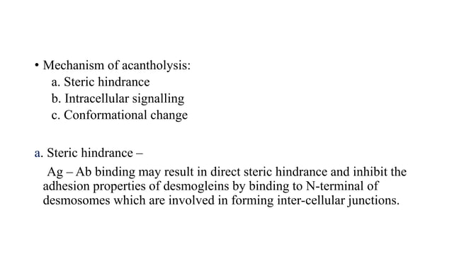 PATHOGENESIS OF IMMUNOBULLOUS DISORDERS AND UPDATES copy.pptx | Skin ...