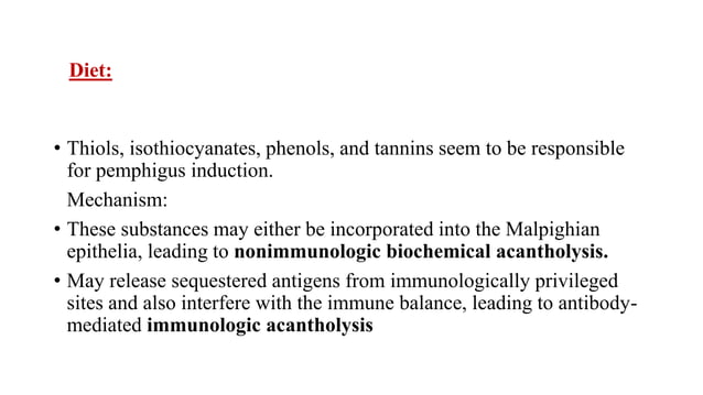 PATHOGENESIS OF IMMUNOBULLOUS DISORDERS AND UPDATES copy.pptx | Skin ...