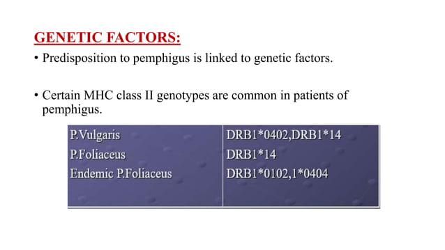 PATHOGENESIS OF IMMUNOBULLOUS DISORDERS AND UPDATES copy.pptx | Skin ...