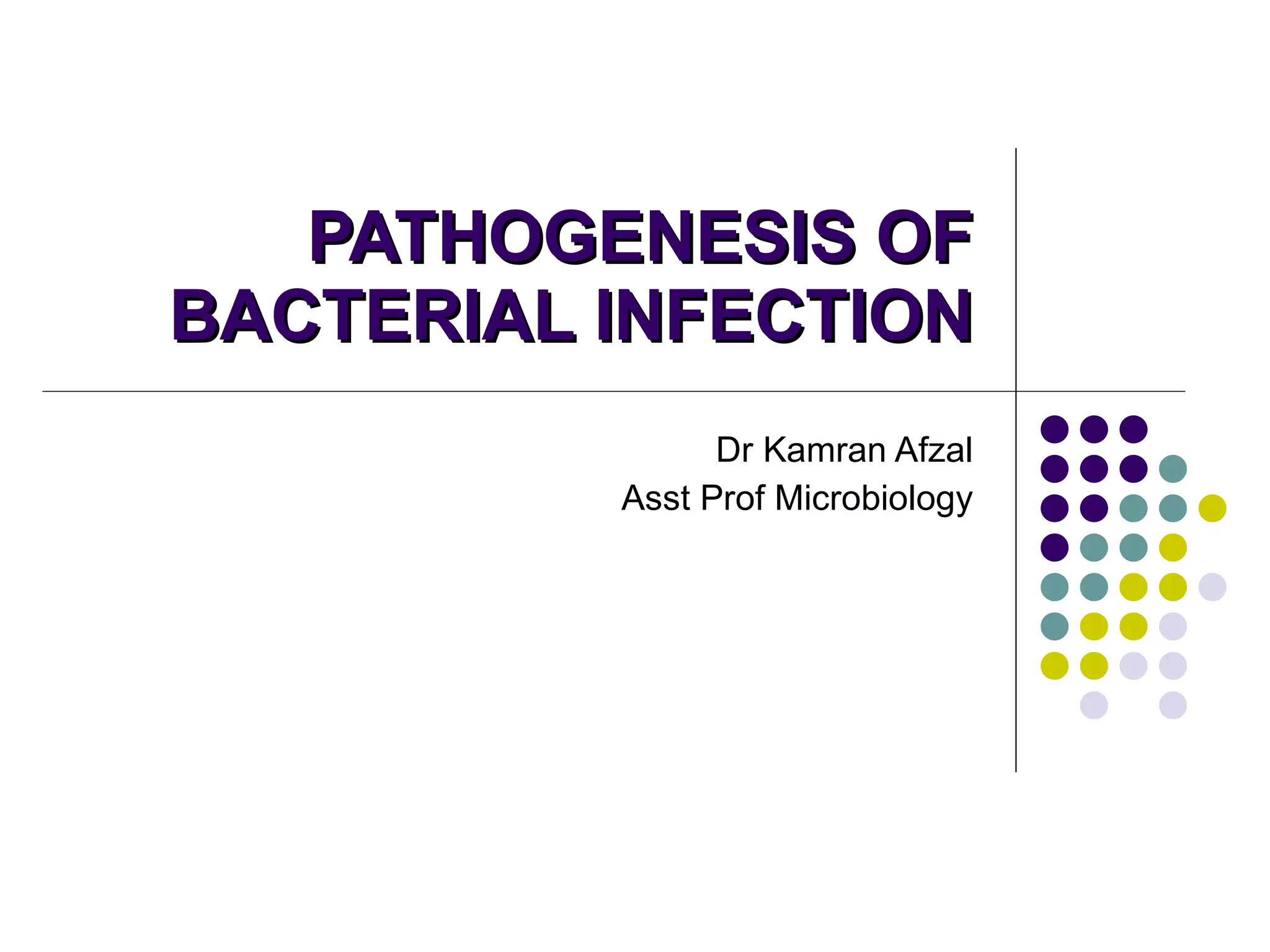 Pathogenesis of infection | PPT