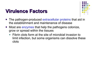 Pathogenesis of infection | PPT