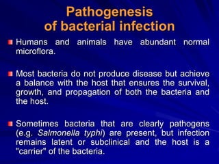 Pathogenesis of microbial infections dr. ihsan alsaimary | PPT