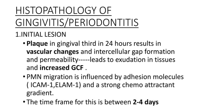 Pathogenesis of periodontal diseases | PDF | Dental Health | Diseases ...