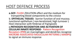 Pathogenesis of periodontal diseases | PDF