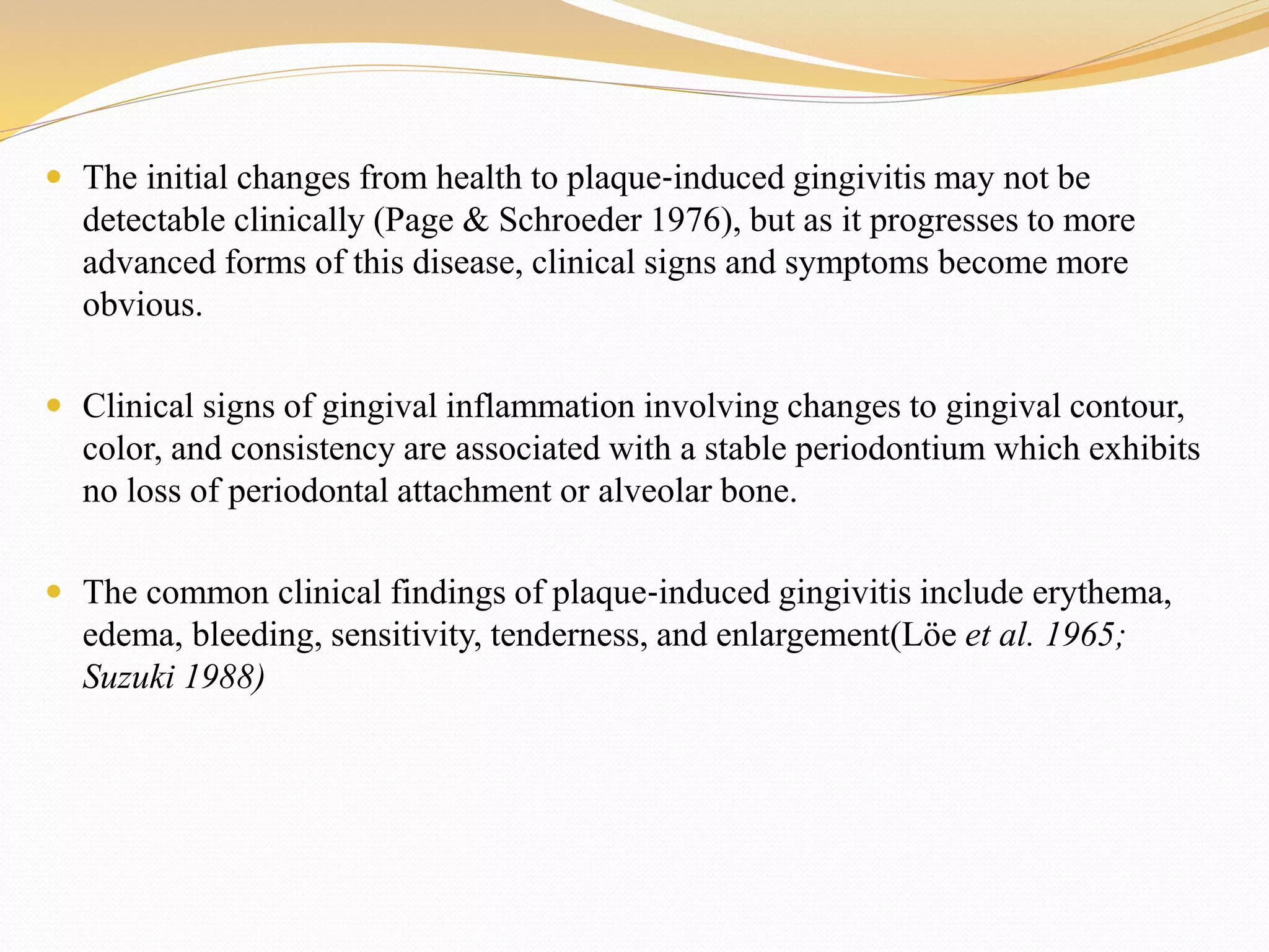 Pathogenesis of plaque associated periodontal disease | PPTX
