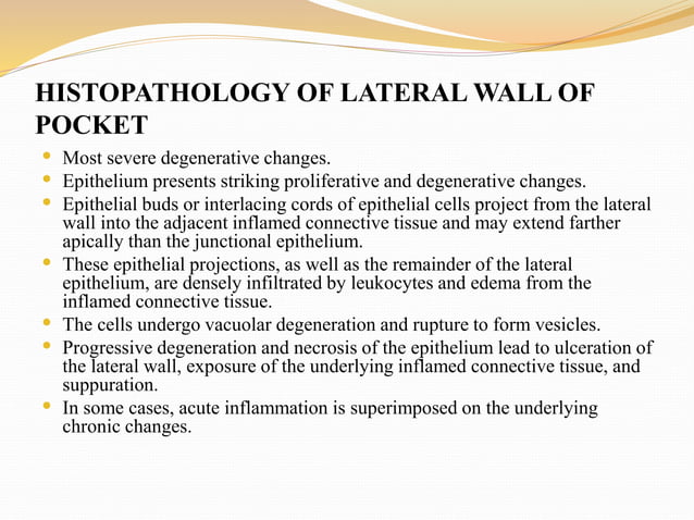 Pathogenesis of plaque associated periodontal disease | PPTX | Dental ...
